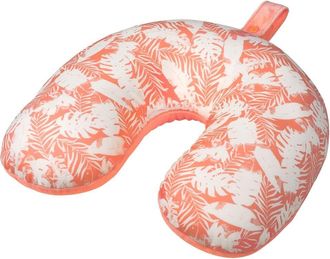 Moses Fernweh 2-in-1 Nackenhörnchen Palmtrees, Kissen und Nackenrolle in einem für Reisen, Multifunktionales Reisekissen für unterwegs