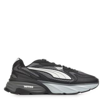 Puma Puma Fade Nitro Ls 406203 Baskets pour homme, 26 couleurs printemps/&eacute;t&eacute; : argent PUMA / gris moyen froid/noir (04), 28.5 cm