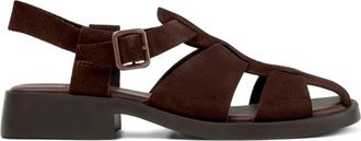 Camper Dana woven buckled sandals - Braun