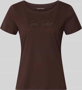 Tom Tailor Regular Fit T-Shirt aus reiner Baumwolle