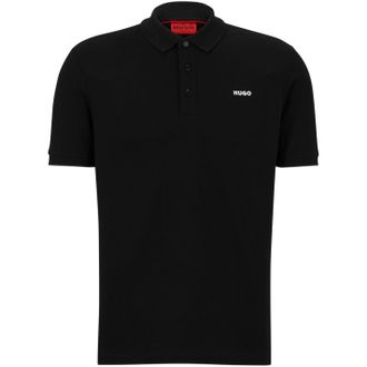 HUGO BOSS Mens Donos222 Polo, Black2, XS