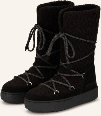 Moon Boot Moon Boot Moon Boots Ltrack schwarz