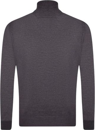 Gran Sasso Pull &agrave; col roul&eacute; - Homme - Pulls - Gris - Taille: XL