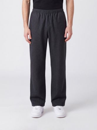 Lanvin Pantalon de jogging large en pure laine vierge &agrave; taille &eacute;lastiqu&eacute;e