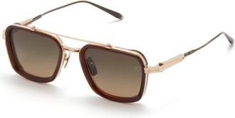 Akoni Quadratische Sonnenbrille - - Accessories - unisex - Braun - 51 MM