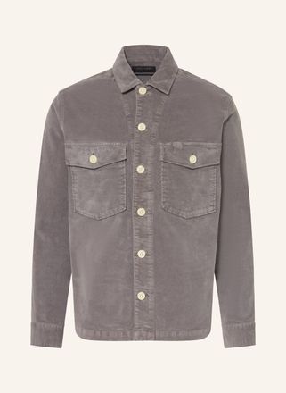 AllSaints Allsaints Samt-Overjacket Harrier grau