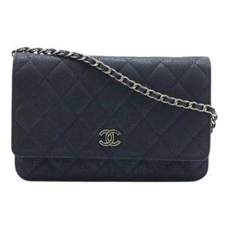Chanel Pre-owned Vintage Schultertasche - - Pre-owned - Damen - Blau - ONE SIZE