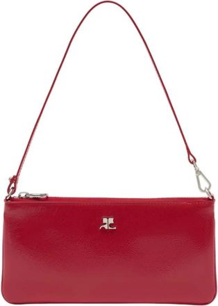 Courr&egrave;ges Damen, Taschen, Rot, ONE SIZEGr&ouml;&szlig;e