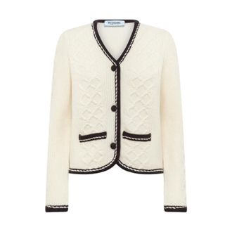 Blugirl Damen, Strickwaren, Wei&szlig;, MGr&ouml;&szlig;e