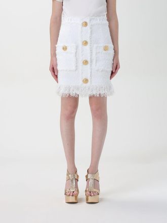 Balmain Jupe BALMAIN Femme couleur Blanc