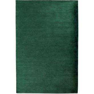 Beliani Teppich GESI II Dunkelgr&uuml;n 200 x 300 cm Viskose