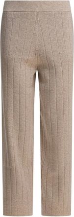 Max Mara Femme, Pantalons, Beige, Taille: 38 FR Jardin Cashmere Pantalons