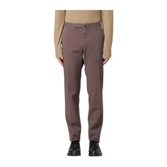 Incotex Homme, Pantalons, Brun, Taille: S Chinos Straight-Leg Sophistiqu&eacute;s