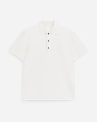 Arket ACTIVE Poloshirt -Wei&szlig;