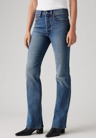Levi's Bootcut-Jeans LEVIS WEDGIE BOOT, Damen, Gr. 28, L&auml;nge 30, bold and beautiful, Denim/Jeans, Obermaterial: 99% Baumwolle, 1% Elasthan, unifarben, bootcu
