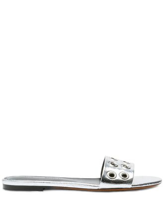 Proenza Schouler sandales Grommet - Gris
