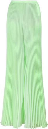 Genny Femme, Pantalons, Vert, Taille: 36 FR Pleated Maxi Skirt
