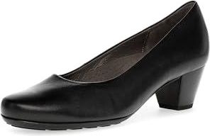 Gabor Femme Escarpins | Dame Escarpins Classiques | Chaussure daffaires | Chaussure de Cour | Escarpin de Bureau | Confortable | Noir (Schwarz) / 01 | 41 EU