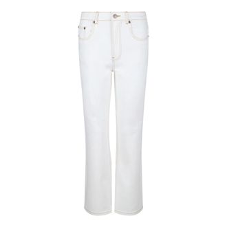 Tory Burch Stylische Denim Jeans - - Jeans - Damen - Wei&szlig; - W28