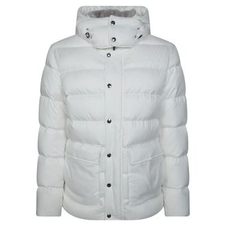 Herno Parka en tissu technique super mat avec monogramme - Homme - Vestes - Blanc - Taille: M