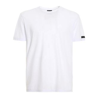 Roberto Ricci Design Rrd, Homme, Tops, Blanc, Taille: L U T-Shirt MM Mano Crepe Bianco
