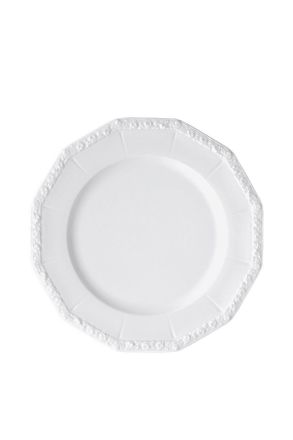 Rosenthal Platte Maria - Weiss, Weiß, Keramik, rund, 30.2x3x30.2 cm, Tischkultur & Servieren, Servierplatten