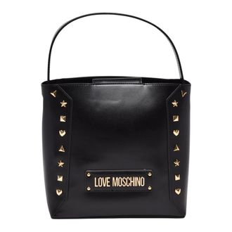 Love Moschino Femme, Sacs, Noir, Taille: ONE Size Sac seau bandouli&egrave;re