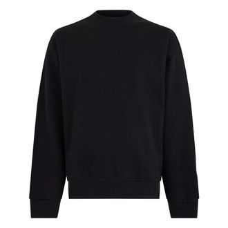 HUGO BOSS Baumwoll-Sweatshirt mit Rundhalsausschnitt - - Sweatshirts & Hoodies - Herren - Schwarzk - L