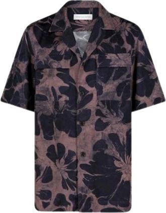 Dries Van Noten Homme, Chemises, Multicolore, Taille: XL Cameron Short Sleeve Shirt