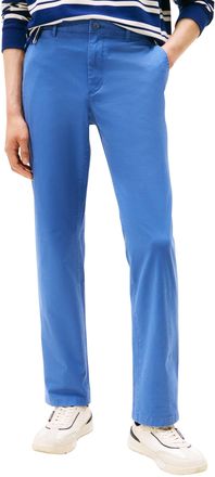 Tommy Hilfiger Herren Chino Hose Core Denton Essential Twill Straight Fit, Blau (Angora Blue), 32W/32L