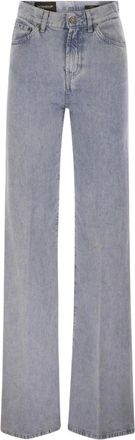 Dondup Femme, Jeans, Gris, Taille: W29 Amber Five-Pocket Jeans