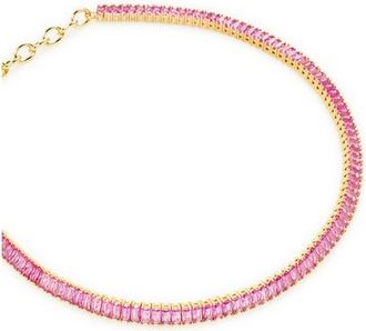 Crystal Haze Collier Baguette