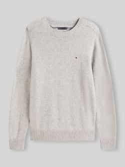 Tommy Hilfiger Regular Fit Pullover aus Lammwoll-Mix