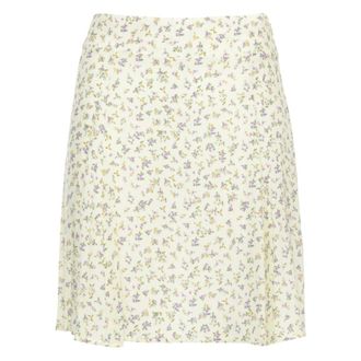 Mar De Margaritas Femme, Jupes, Jaune, Taille: 40 FR Mini-jupe en viscose