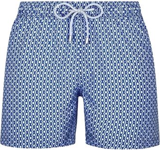 BLUEMINT short de bain à imprimé géométrique - Noir