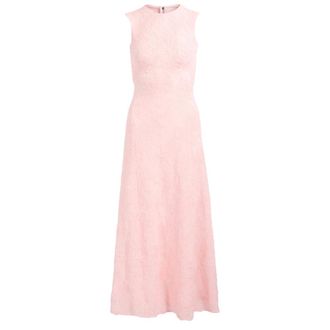 Rotate Rotate Birger Christensen, Femme, Robes, Rose, Taille: 36 FR Floral Mesh Maxi Dress
