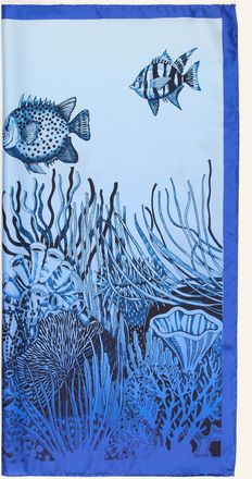 Barbieri you b'jou Seidentuch blau