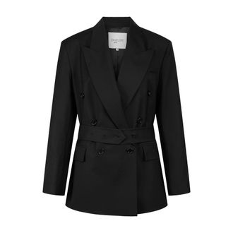Envelope 1976 Italienischer Woll-Oversized-Blazer - - Jackets - Damen - Schwarzk - S