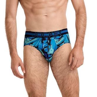 Jockey Slip de sport en microfibre avec poche de stabilit&eacute; pour homme, Vapeur visqueuse, Medium