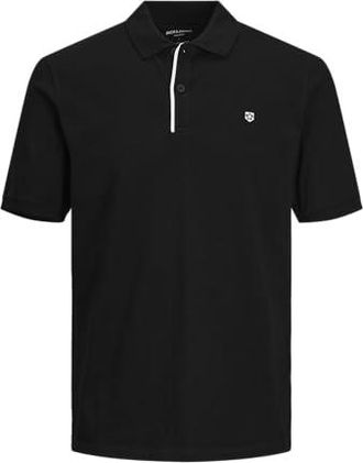 Jack & Jones Jack & Jones Jprblasainz SS Polo Maillot de survêtement, Noir, M Homme