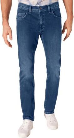 Pioneer Authentic Jeans Pantalon Rando pour homme - Coupe droite - Délavé GMT, Bleu foncé usé 6380 6812, 30W / 34L