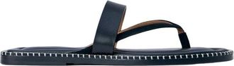 Dries Van Noten Homme, Chaussures, Noir, Taille: 43 EU Sandales Tongs en Cuir