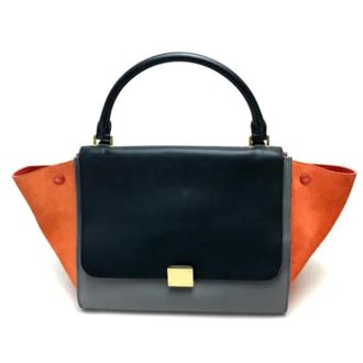 Celine Pre-owned Cuir sacs-celine - Femme - Pre-owned - Noir - Taille: ONE Size