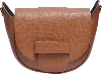 Anna Luchini Braun Rindsledertasche