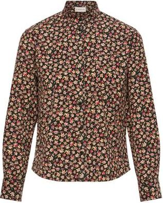 Moncler Chemise droite &agrave; motif fleuri en coton