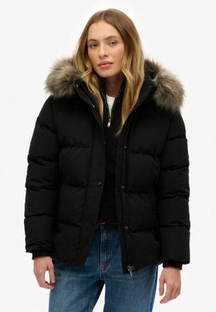 Superdry Steppjacke EVEREST 5 BAFFLE PUFFER JKT Kunstfaser, relaxed fit
