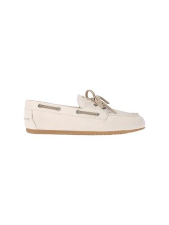 Miu Miu Canvas Loafers