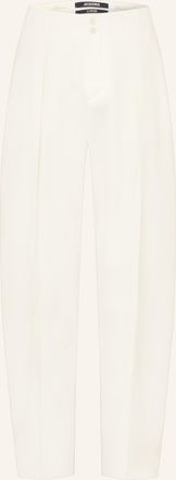 Jacquemus Jacquemus Hose Le Pantalon Moisson Regular Fit weiss
