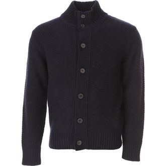 Brooksfield Cardigans - - Knitwear - Herren - Blau - XL