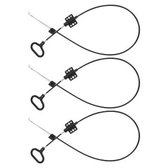 Aboofan 3 St&uuml;ck Sofa Ersatzkabel mit D-Ring Zuggriff 98cm Aluminiumlegierung mit Kunststoffgriff Kompatibel f&uuml;r Relaxsessel und Manuell/elektrisch Verstellbar